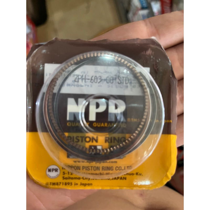 Jual RING PISTON ( RING SEHER ) MIO M3 / MIO 125 / MIO CW Z OVERSIZE ...