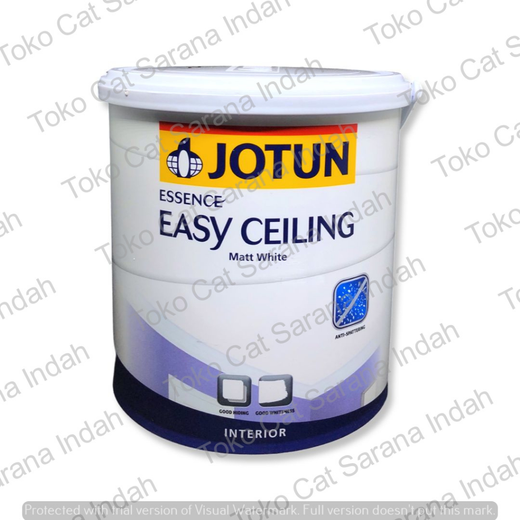 Jual JOTUN Easy Ceiling (New) Matt - WHITE 18 LT Cat Khusus Plafon ...