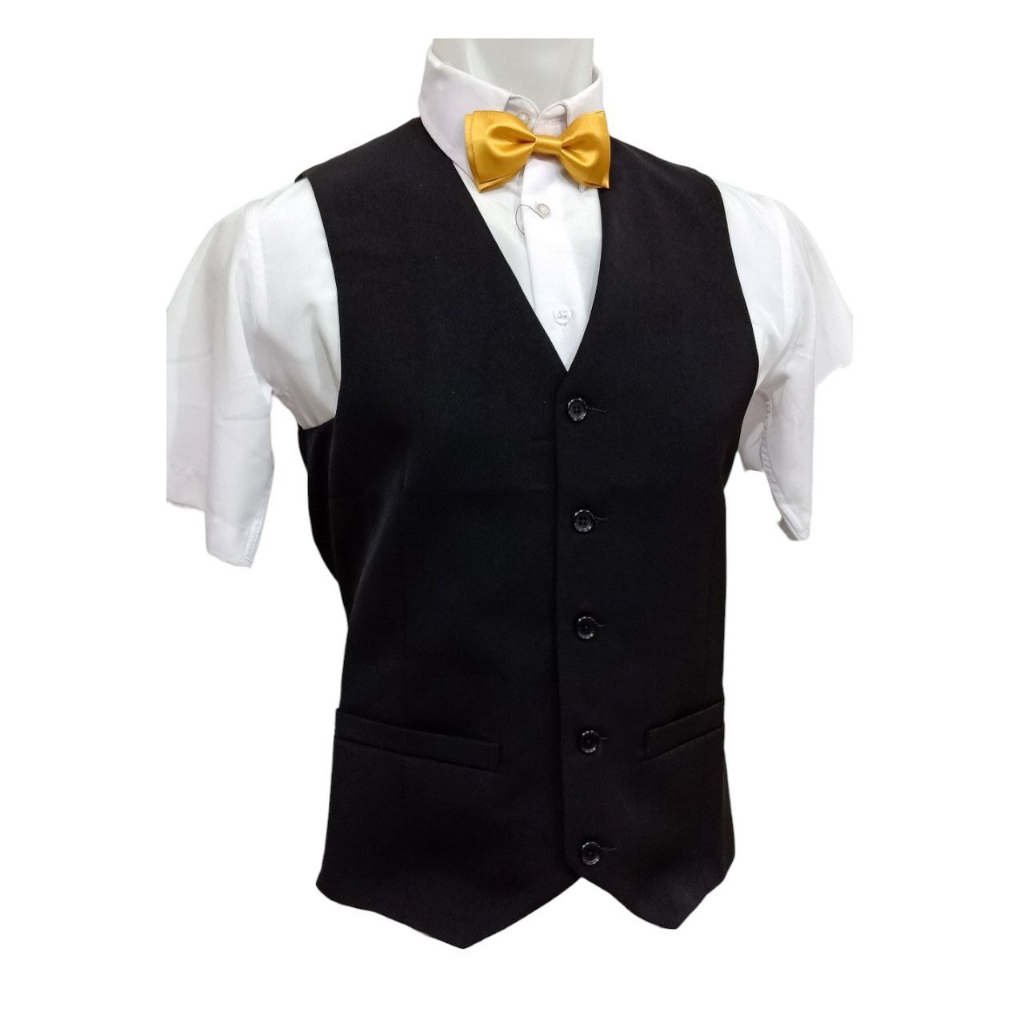 Jual Rompi Vest Jas Pria Formal Hitam Slimfit Untuk Kerja Kantor ...