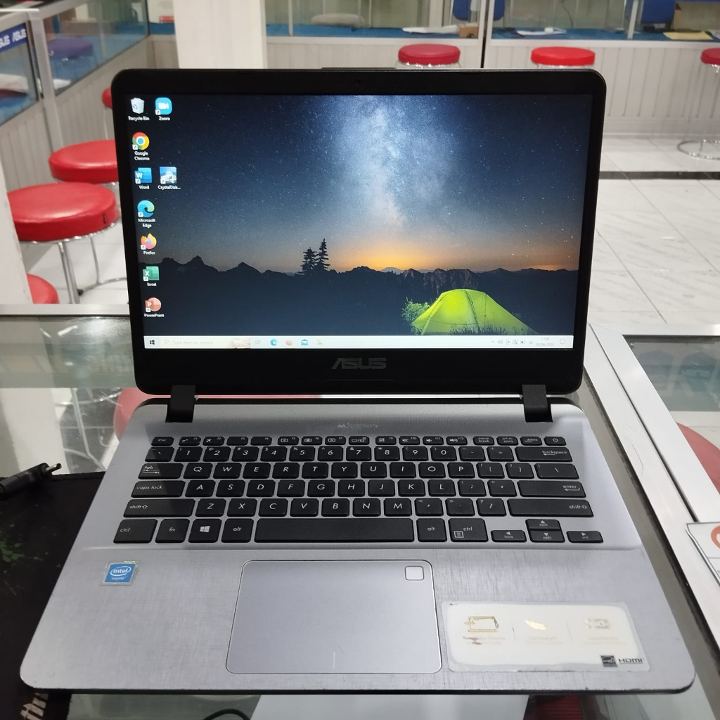 Jual Laptop Asus Vivobook X407M RAM 4GB SSD 256GB Layar 14in slim siap ...