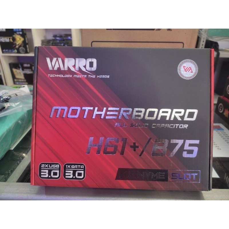 Jual MAINBOARD MOTHERBOARD MOBO H61 LGA 1155 VARRO NVME NEW | Shopee ...