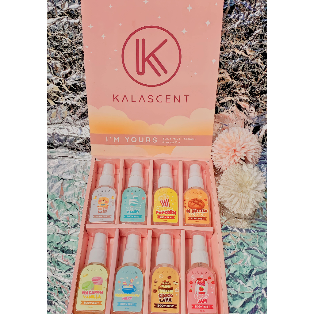 Jual KALA SCENT GET 8 PCS BODY MIST PACKAGE BASIC SERIES SPRAY 30 ML ...