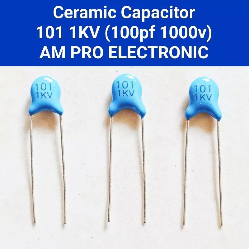 Jual Ceramic 101 1KV 100pf Kapasitor Keramik 1000v 100 pf Capacitor ...