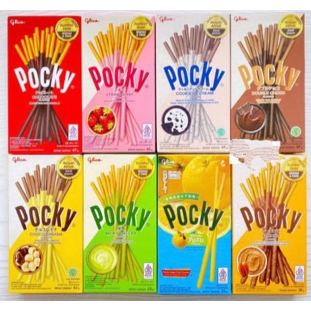 Jual POCKY GLICO BOX SATUAN ANEKA RASA POCKY BESAR | Shopee Indonesia