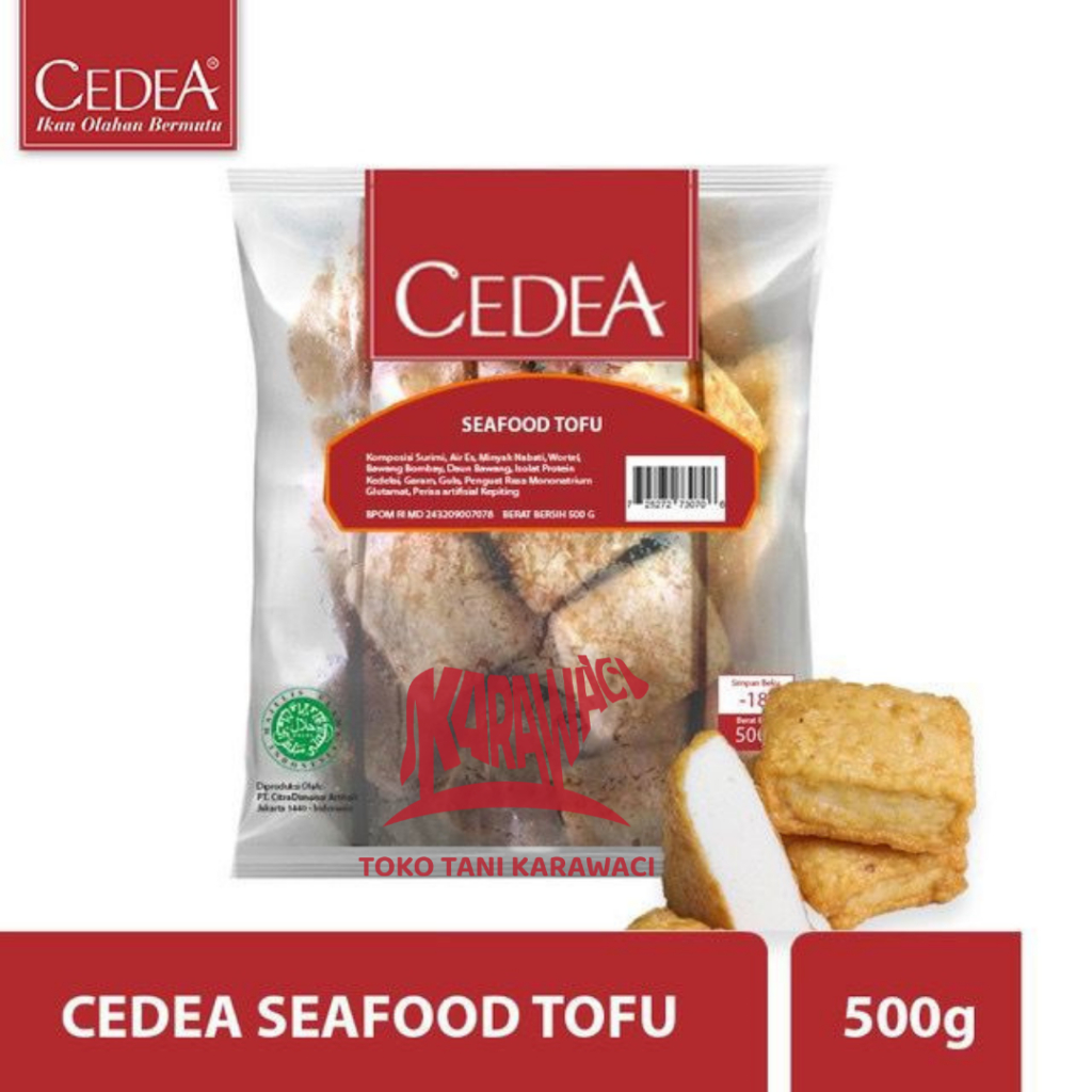 Jual CEDEA Seafood Tofu @500gr | Shopee Indonesia