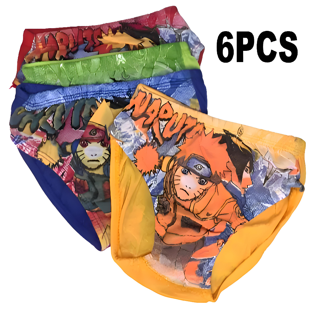 Jual 6pcs Celana Dalam Anak Laki Laki SPIDER gambar Kartun Sempak Anak ...