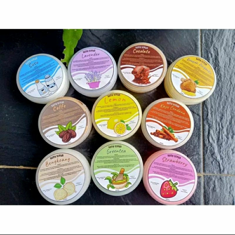 Jual BODY SCRUB ALA SALON | LULUR BADAN BY ACL | 100 ML | Shopee Indonesia
