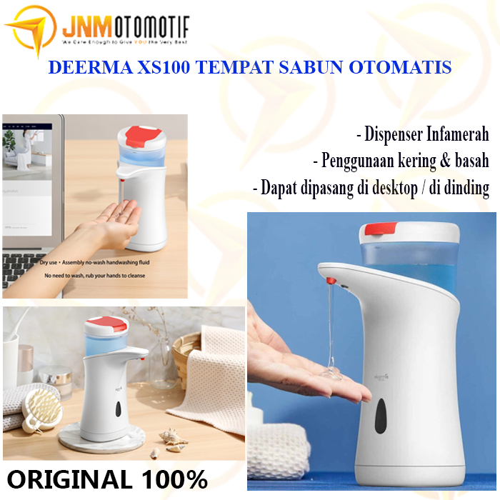 Jual DEERMA XS100 Automatic Handwash Infrared Sensor Tempat Sabun ...