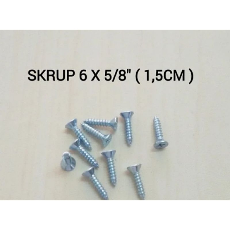 Jual SKRUP 1.5 CM ( 10 PCS ) | Shopee Indonesia