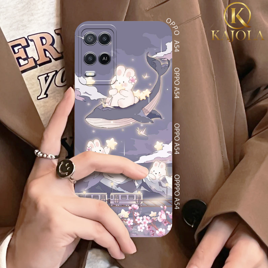 Jual Case Hp OPPO A54 Motif Cartoon Bahan Softcase silicon Lentur ...