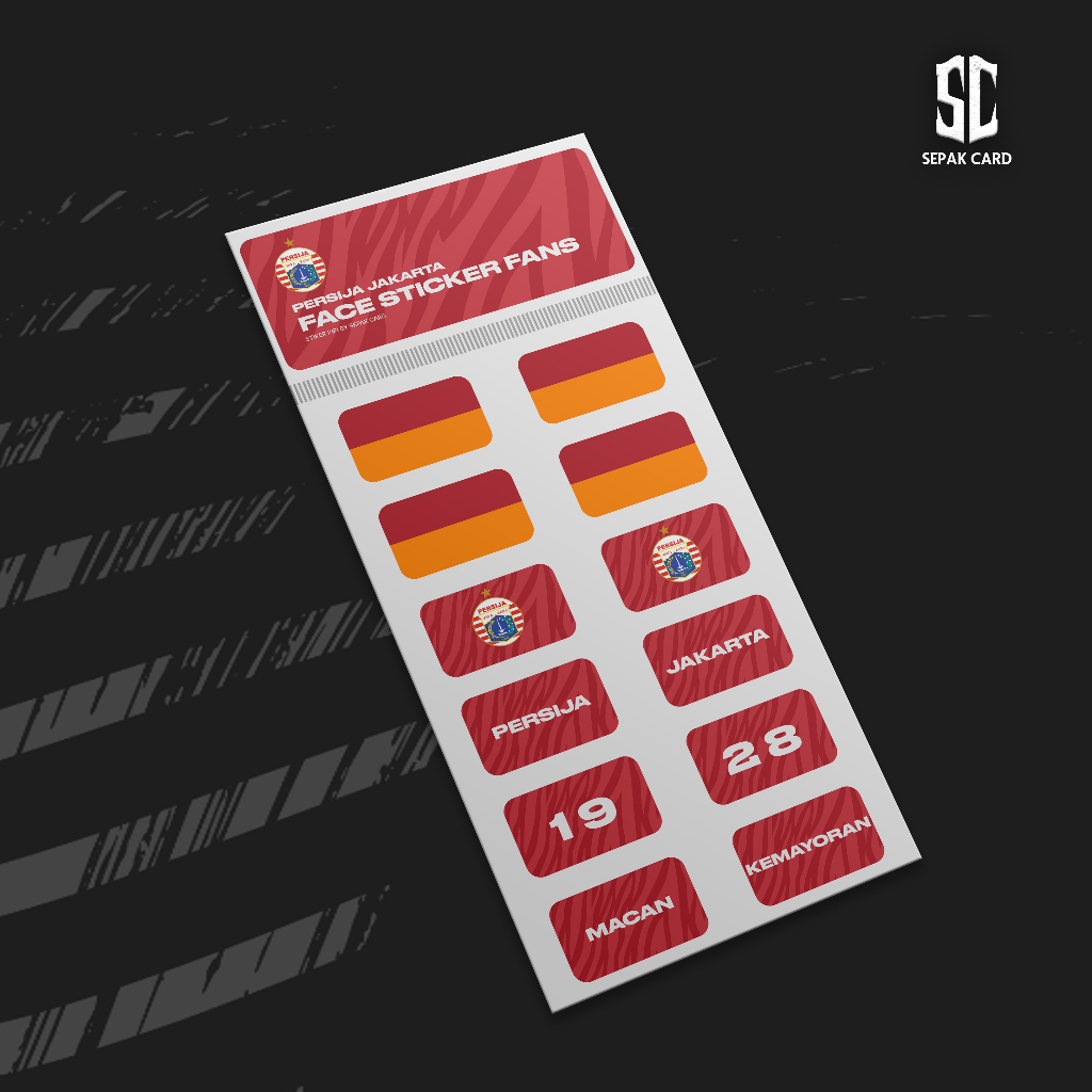 Jual STIKER WAJAH PERSIJA JAKARTA | STIKER PIPI PERSIJA JAKARTA ...