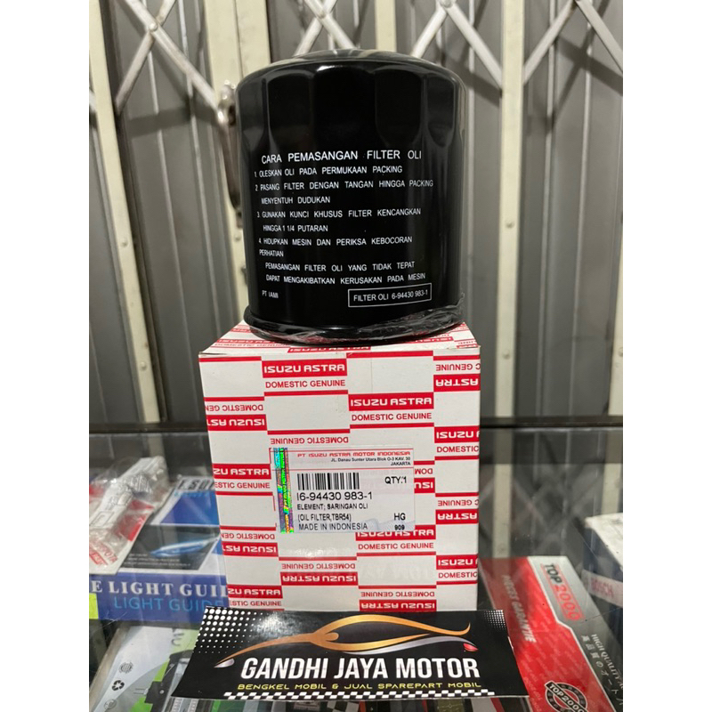 Jual FILTER OLI ISUZU TBR 54 PANTHER 2.5 NON TURBO KAPSUL ORI ISUZU ...