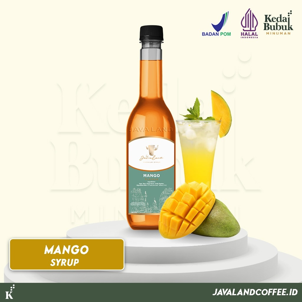 Jual Javaland Syrup / Sirup Rasa Mango / Mangga 620ml - Premium ...