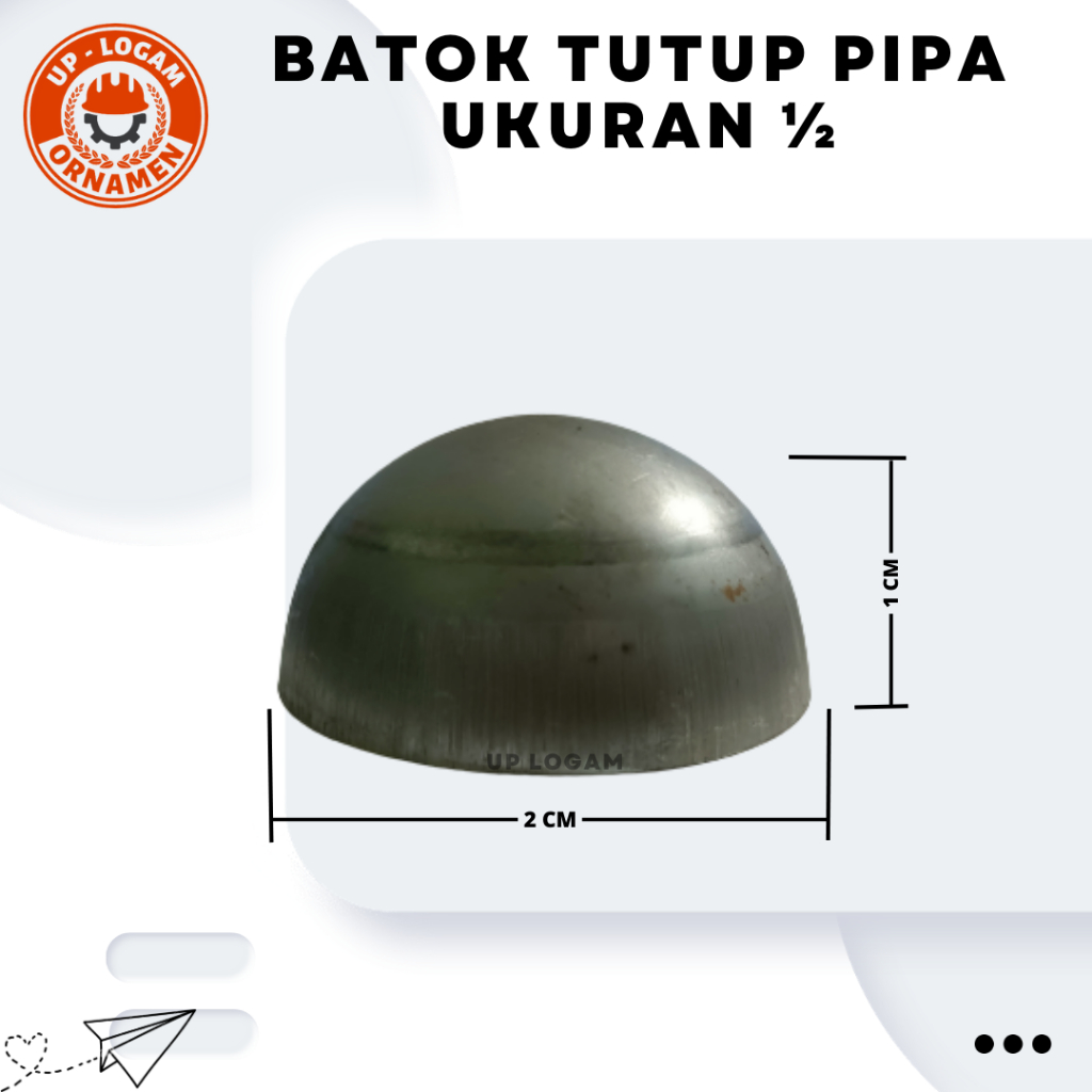 Jual Batok tutup pipa besi semua ukuran | Shopee Indonesia
