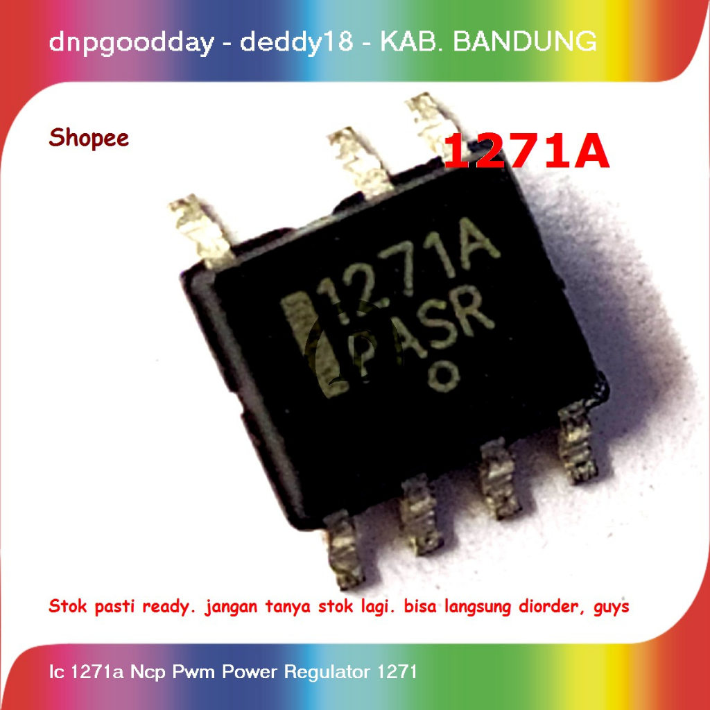 Jual Ic 1271a Ncp Pwm Power Regulator 1271 | Shopee Indonesia