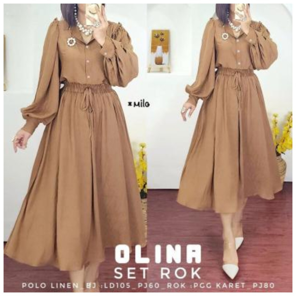Jual Liana set rok panjang setelan wanita muslim stelan terbaru ...