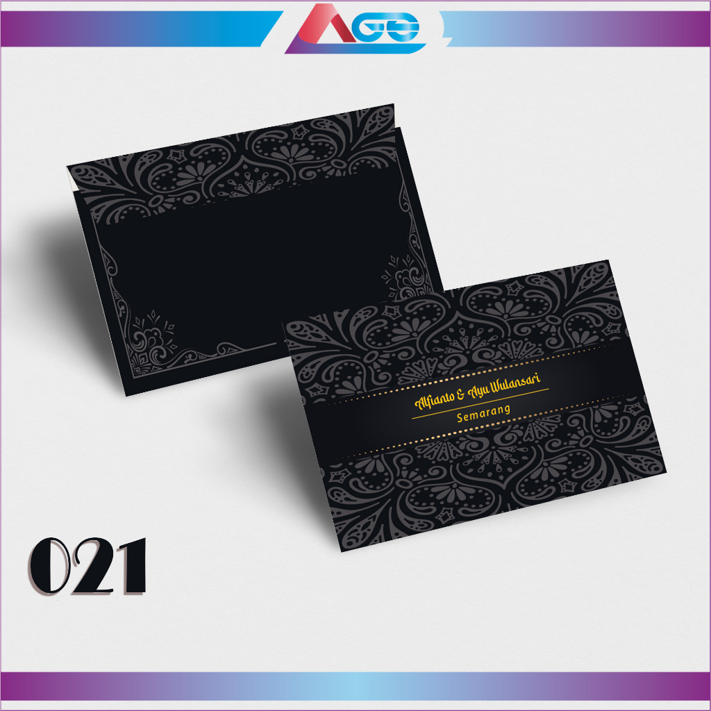 Jual Amplop Kondangan Custom 1 Pack Isi 50 Pcs Motif Ornamen Batik ...