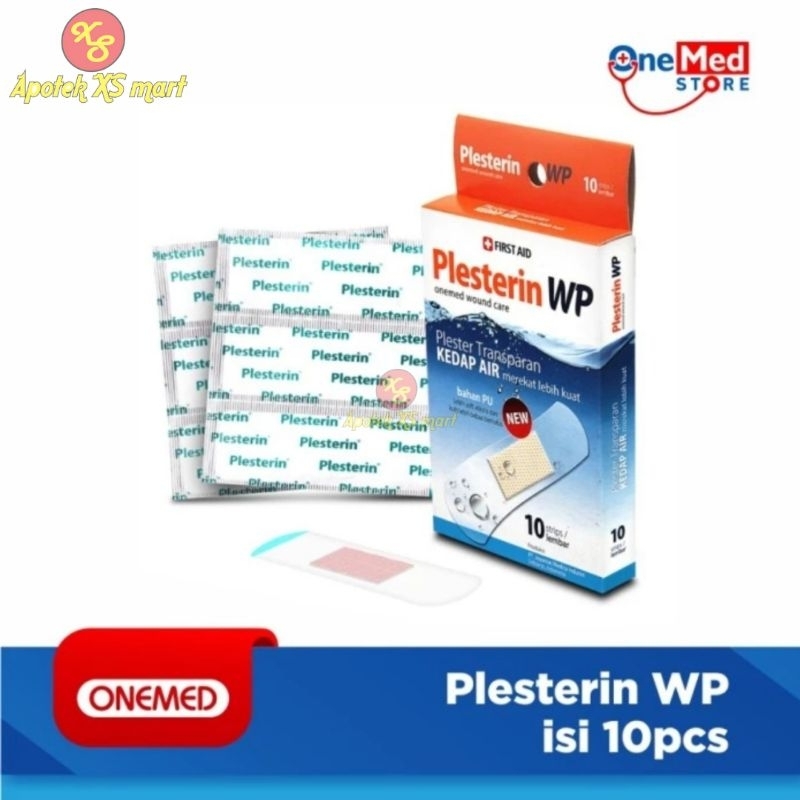 Jual ONEMED PLESTERIN WP 10 PCS PLESTER TRANSPARAN KEDAP AIR | Shopee ...