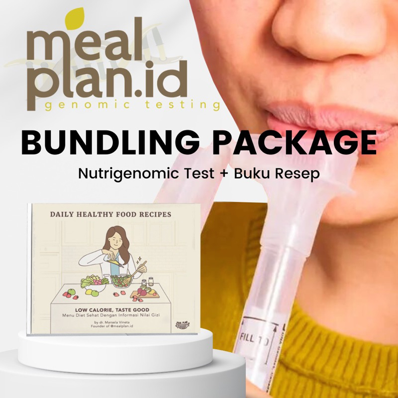 Jual Bundling Package Nutrigenomic Test + Buku Resep | Shopee Indonesia
