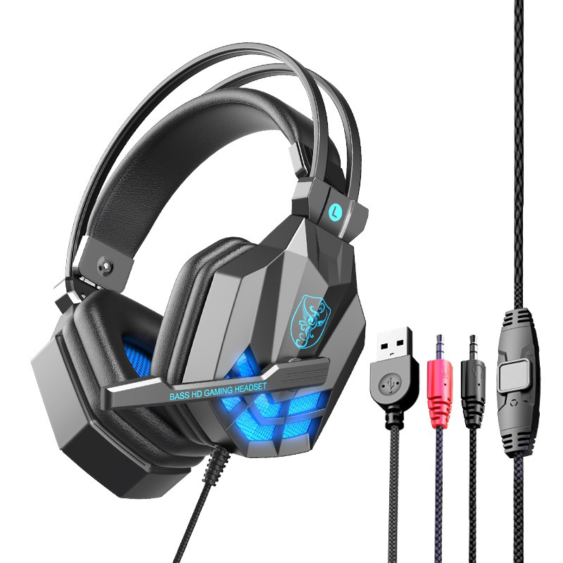 Jual HEADPHONE GAMING LED LAMPU /HEADSET GAMING LAMPU LED COLOURS TYPE ...