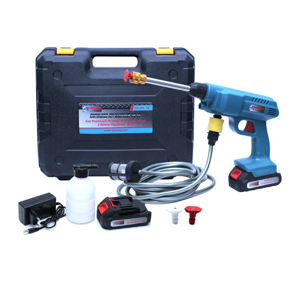 Jual mesin jet steam cleaner cordless YUKIDO 36V HIGH PRESSURE WASHER ...