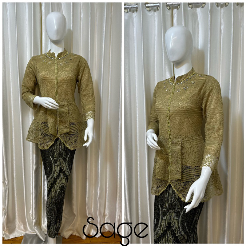 Jual kebaya laura payet kebaya modren | Shopee Indonesia
