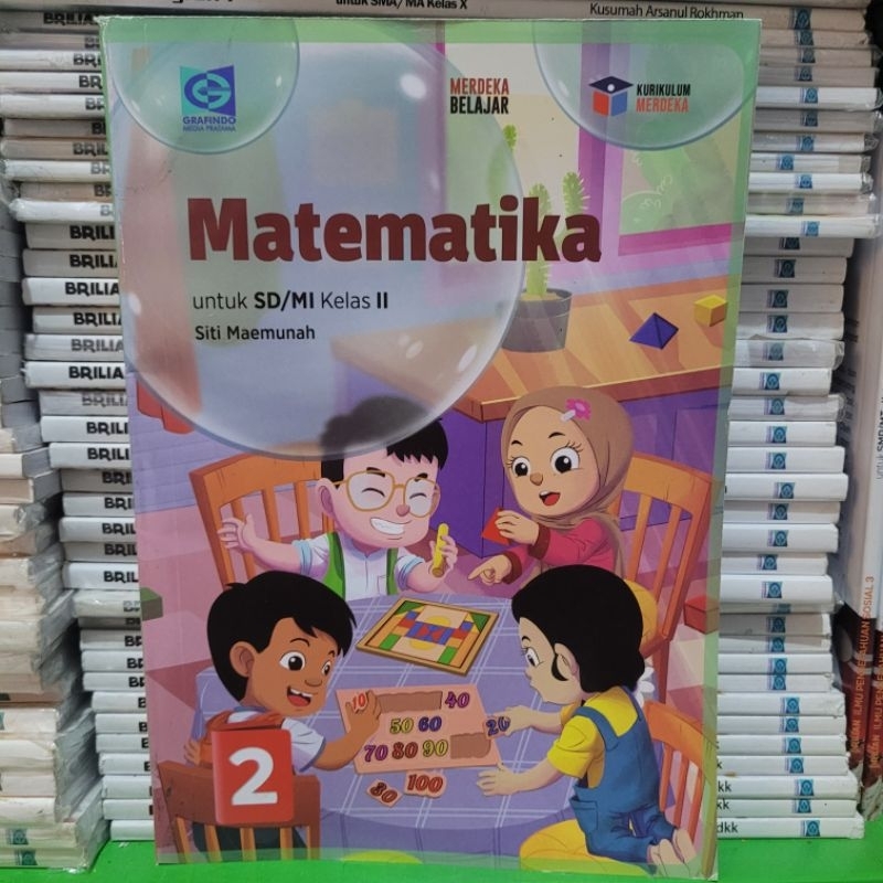 Jual MATEMATIKA KELAS 2 SD KURIKULUM MERDEKA GRAFINDO | Shopee Indonesia