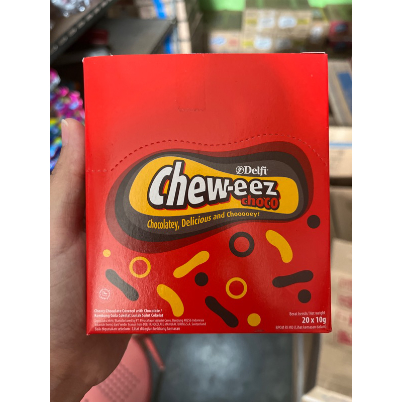 Jual CHEWEEZ CHOCO DELFI - 20pcs | Shopee Indonesia