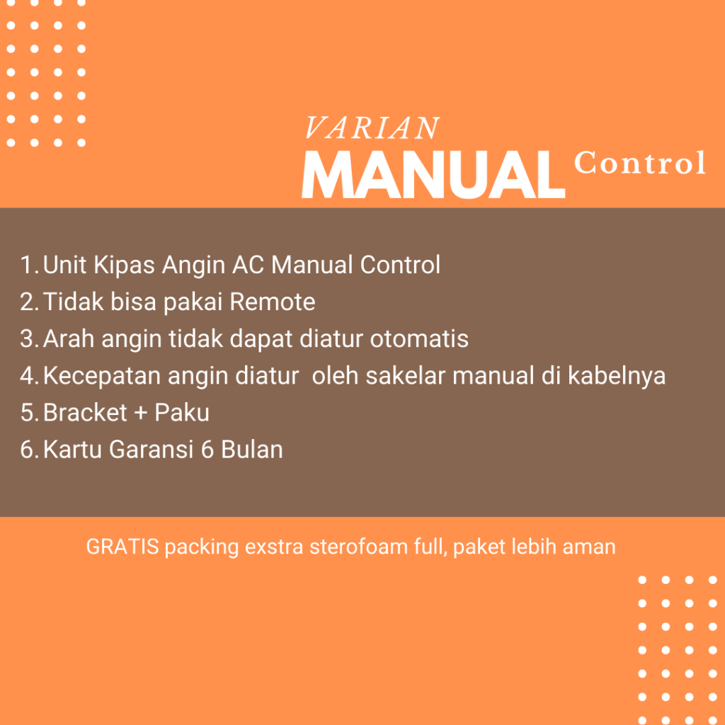 Jual Kipas Angin AC Remote 3PK + LED + ICE GEL | Kipas Dinding Remot ...