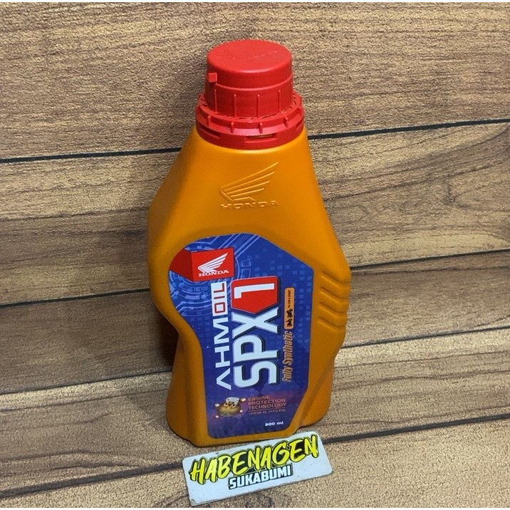 Jual oli oil mesin SPX 1 SPX1 0.8ML 800 mili ASLI honda 10W-30 bebek ...