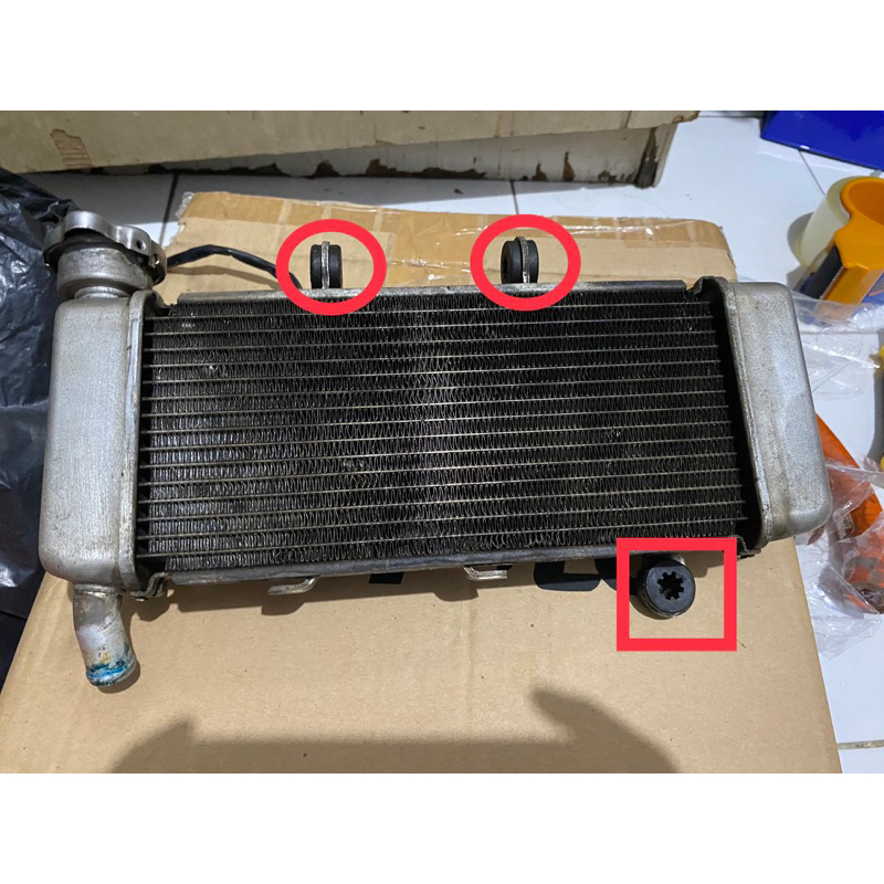 Jual Karet Bantalan Radiator CB150R SONIC SUPRA GTR CBR FACELIFT ...