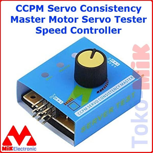 Jual MULTI SERVO TESTER 3CH CCPM ECS MOTOR CONSISTENCY SPEED CONTROLLER ...