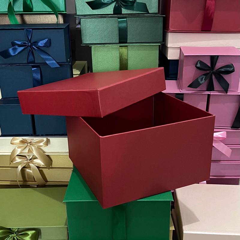 Jual Hard Box uk.23x23x14 Polos kotak Box Hampers Box Hadiah Box Gift ...