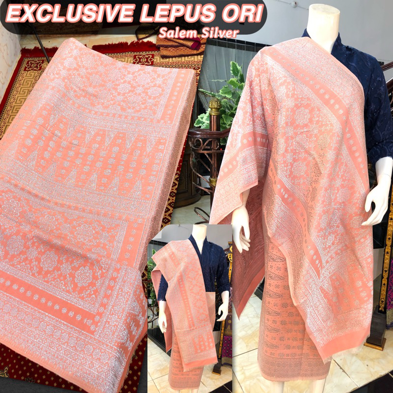 Jual Songket Lepus Halus Exclusive Pink,Peach,Rose Gold,Salem,Peach ...