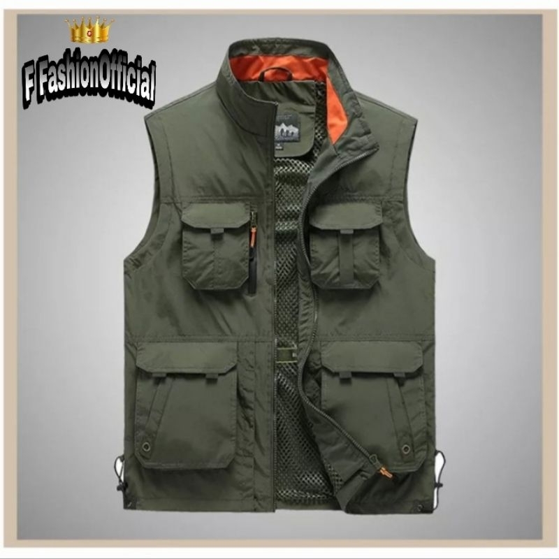 Jual Rompi vest pria / rompi pria / vest pria / rompi motor / rompi ...