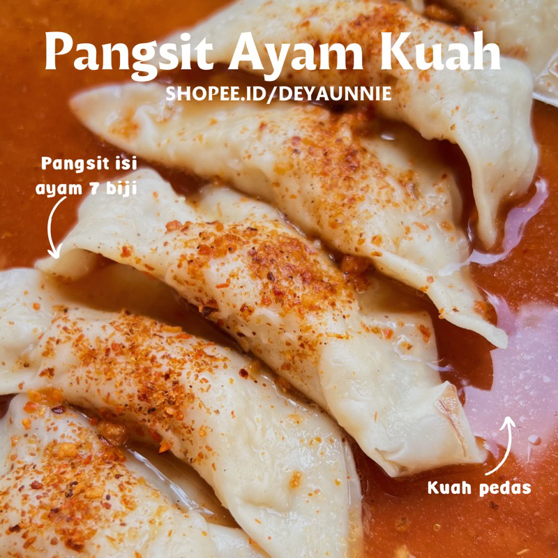 Jual Pangsit Ayam Kuah Pedas Halal | Shopee Indonesia
