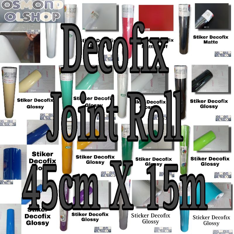 Jual Sticker Scotlite Decofix ODD SIZE (Joint Roll) 45cm X 15m | Shopee ...