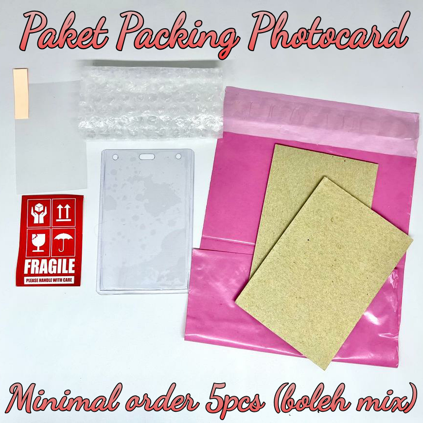 Jual Pahet Hemat Packaging Kit Alat Packing Photocard Kpop Yellow Board ...
