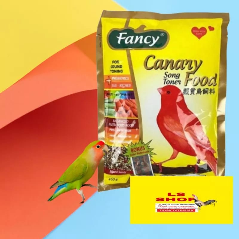 Jual FANCY CANARY FOOD NEW FORMULA 500GR PAKAN BURUNG KENARI LEBIH DR ...