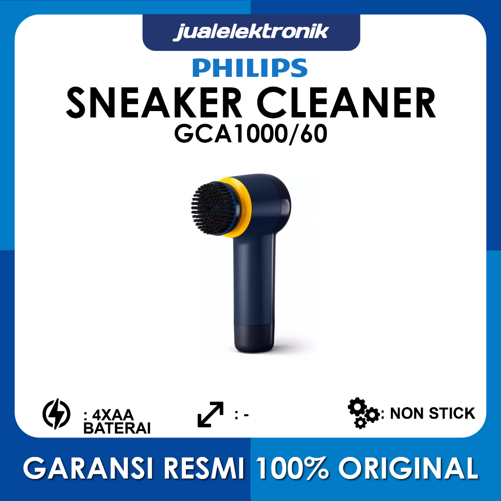 Jual Philips GCA1000/60 – Shoe Sneaker Cleaner Blue/Yellow | Alat ...