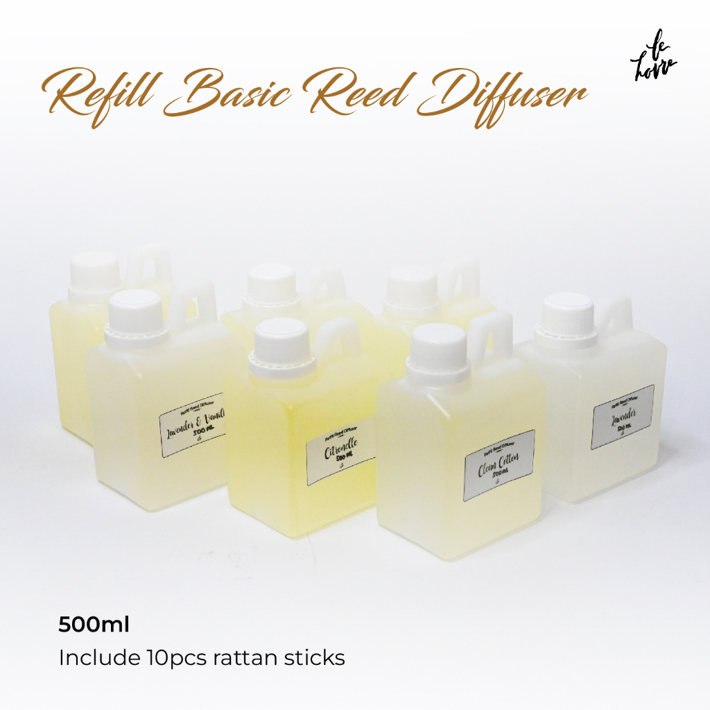 Jual Le Havre - Refill Basic Diffuser 500ml (Isi Ulang Reed Diffuser ...