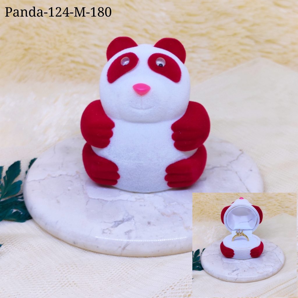 Jual KOTAK PERHIASAN CINCIN EMAS BLUDRU PANDA BOX CINCIN TEMPAT CINCIN ...