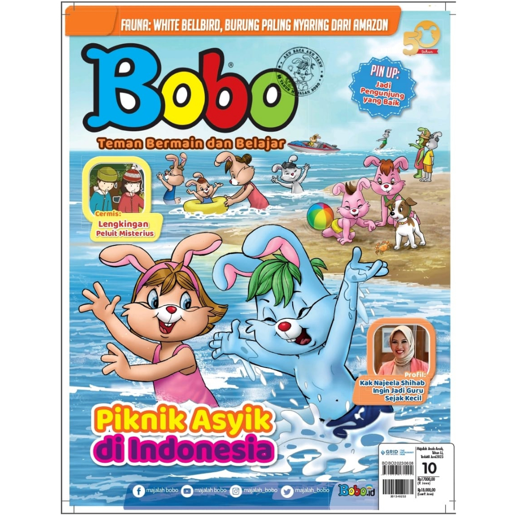 Jual Majalah Bobo edisi Juni 2023 - Bobo No.10 | Shopee Indonesia