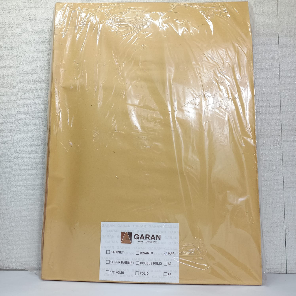 Jual Amplop Coklat Map - 40 cm X 29 cm 1 Pack ( 100 Lembar ) | Shopee ...