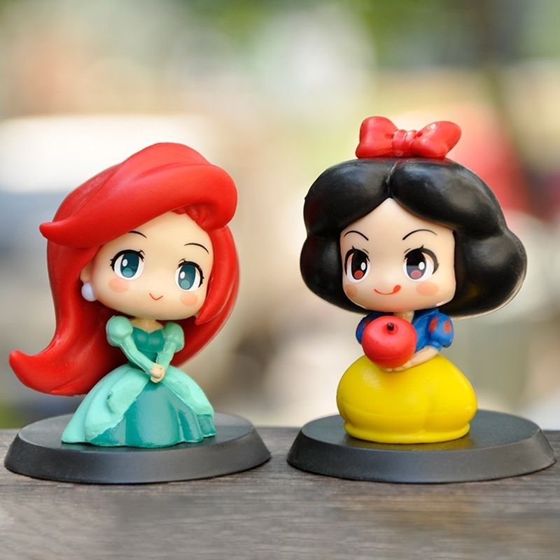 Jual TOPPER CAKE PRINCESS FIGUR ARIEL SNOW WHITE AURORA BELLE RAPUNZEL ...