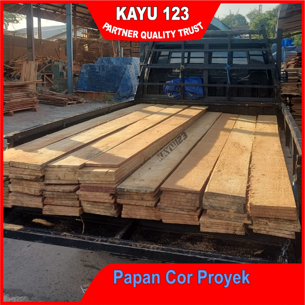 Jual KAYU PAPAN COR PROYEK/PAPAN COR kayu randu | Shopee Indonesia