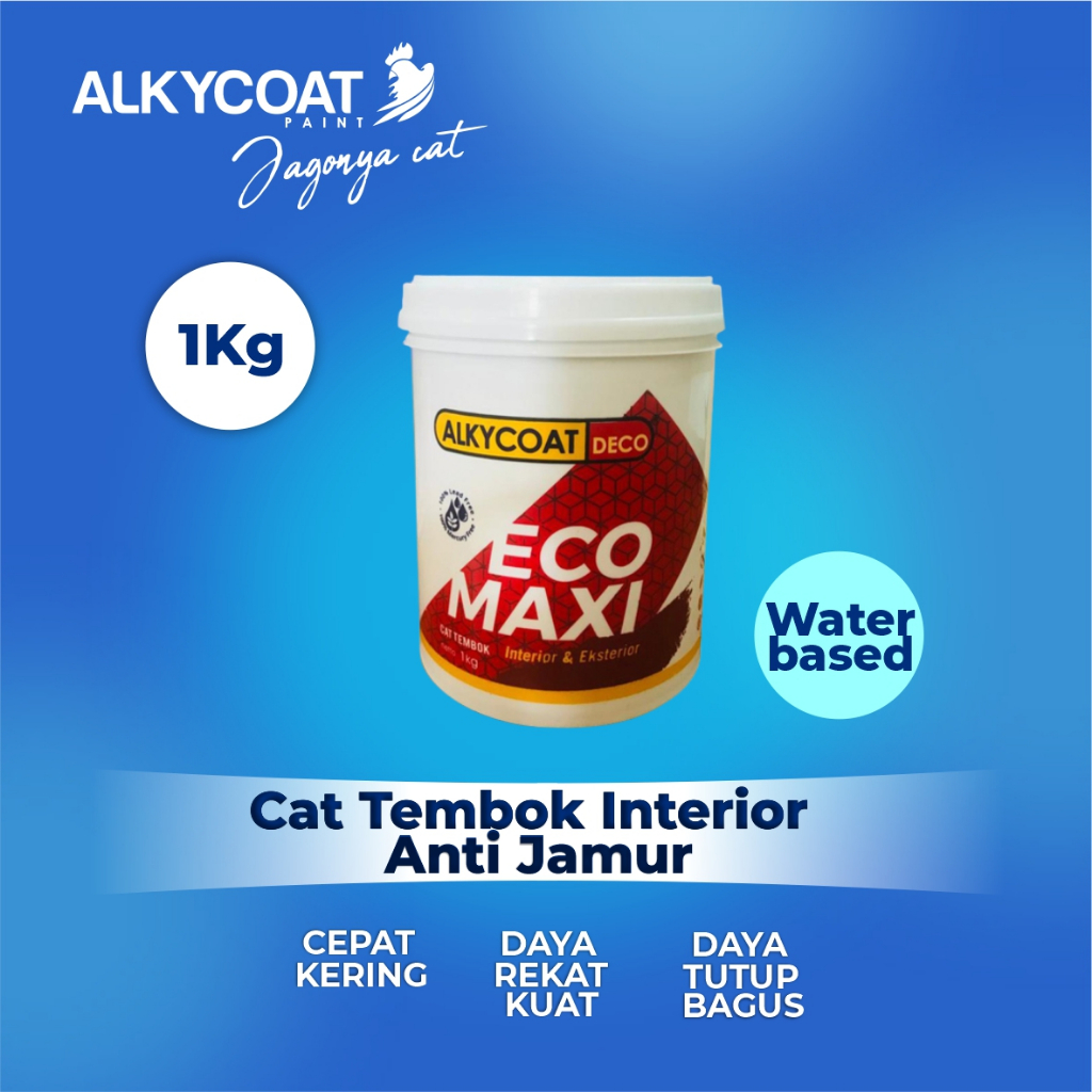 Jual CAT TEMBOK INTERIOR / Cat Dinding Anti Jamur / Cat Dinding ...