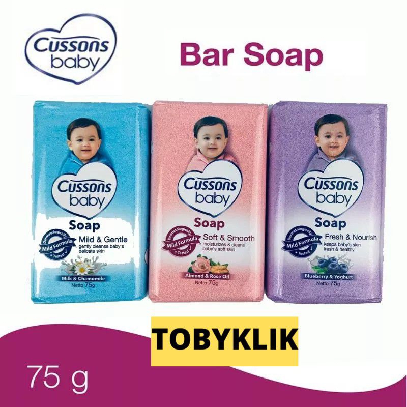 Jual Cussons Baby Soap 75gr / Sabun Batang Bayi | Shopee Indonesia