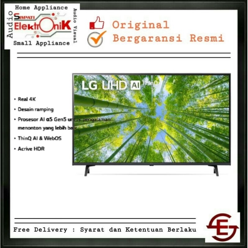 Jual LG 43UQ8050PSB - SMART TV LED 43 INCH 4K UHD HDR MAGIC REMOTE ...