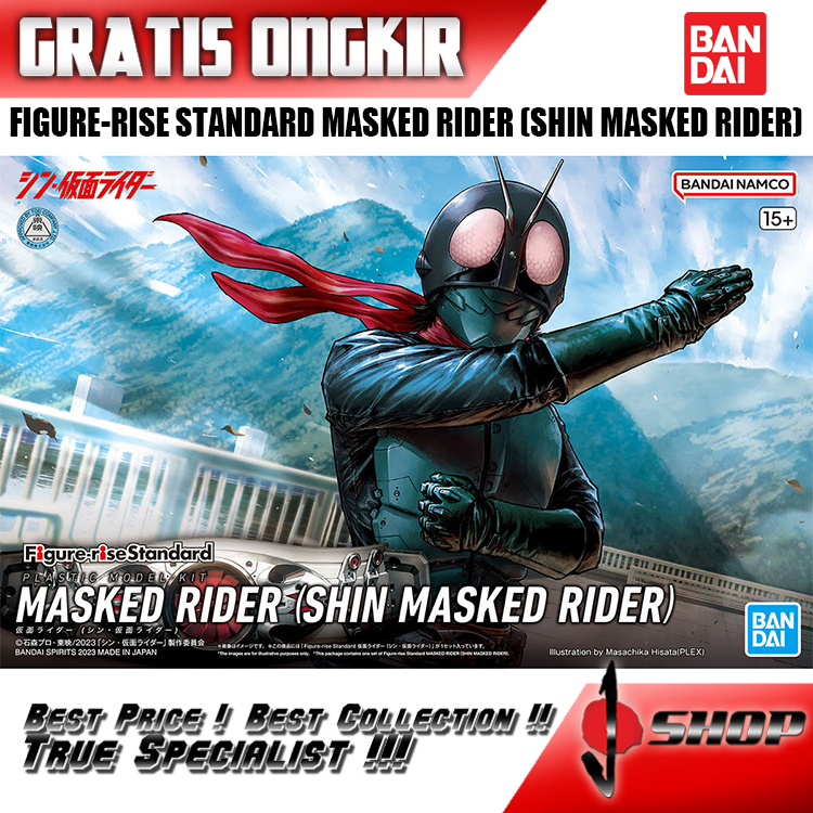 Jual FIGURE-RISE STANDARD MASKED RIDER (SHIN MASKED RIDER / KAMEN RIDER ...